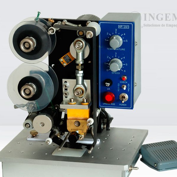 FECHADOR SEMIAUTOMATICO - INGEMAQ | 09-86967472 | Empacadoras al vacio