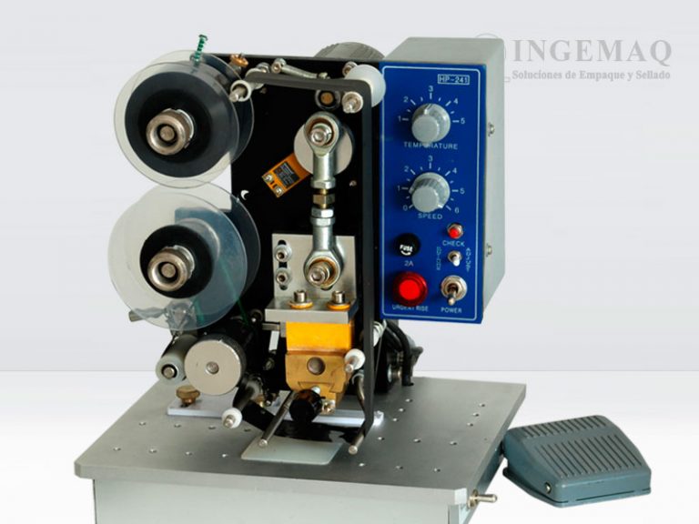 FECHADOR SEMIAUTOMATICO - INGEMAQ | 09-86967472 | Empacadoras al vacio